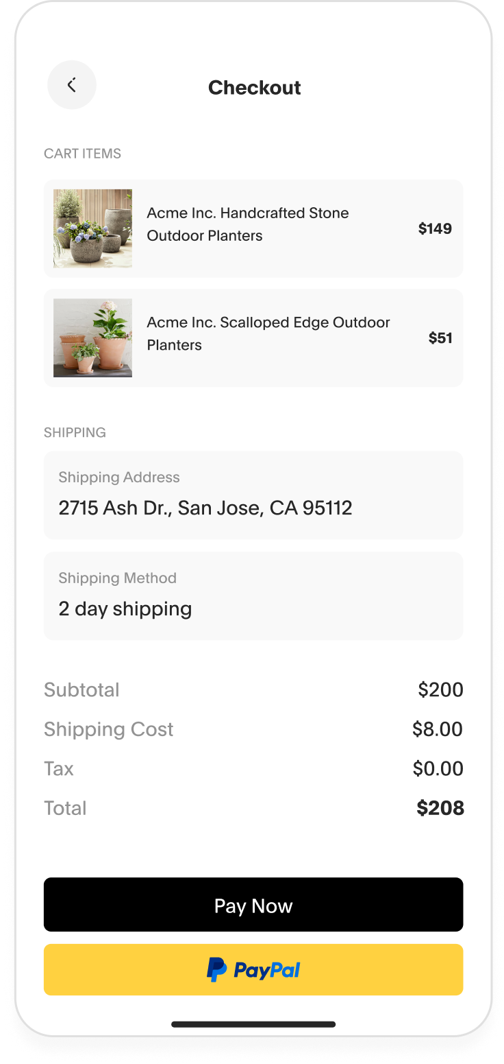 Get Started | PayPal Standard Checkout