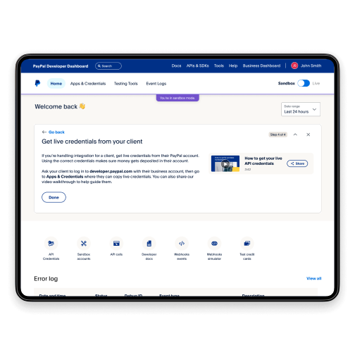 PayPal Developer Program