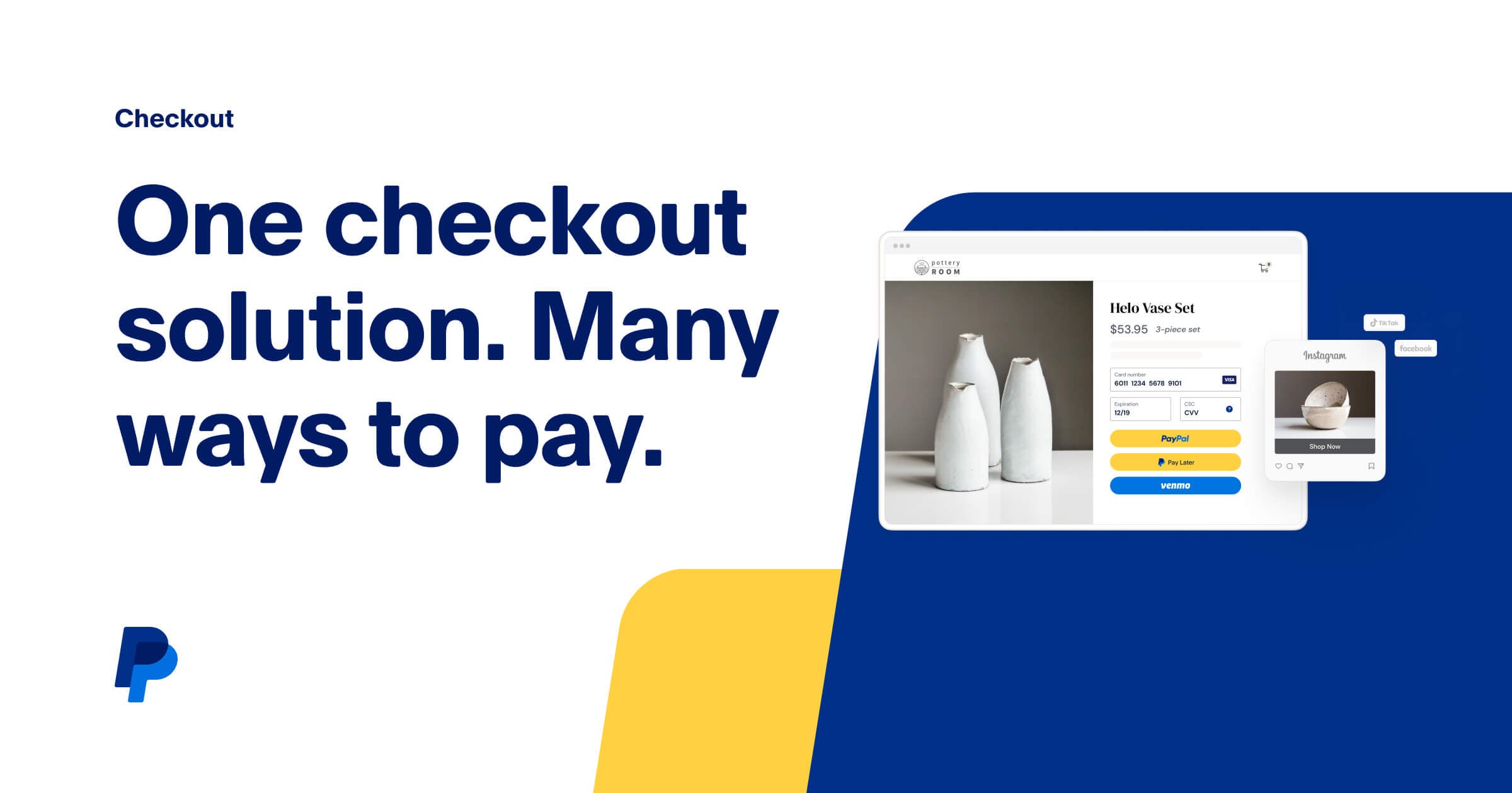 Checkout | eCommerce & Custom Online Checkout | PayPal US