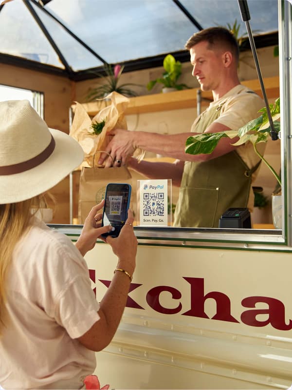 Scan Your Personal QR Code, Pay and Get Paid | PayPal CA