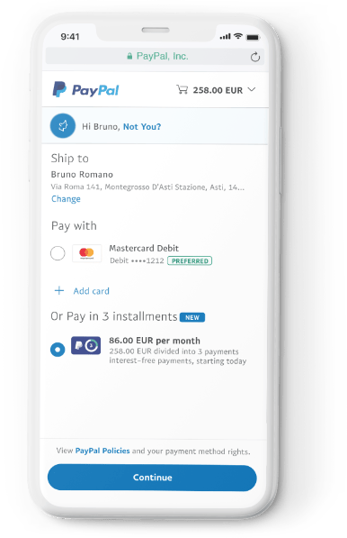 PayPal Pay Later | Offer payment flexibility in the most competitive markets in the world