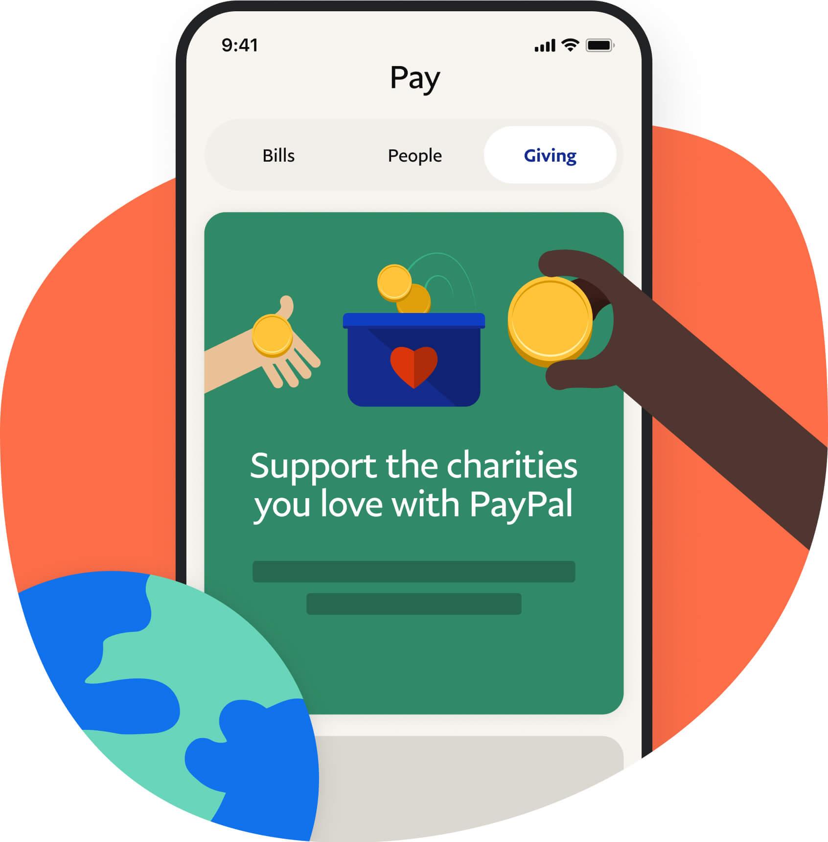 Give Money to Charity | Donate Money Online | PayPal US