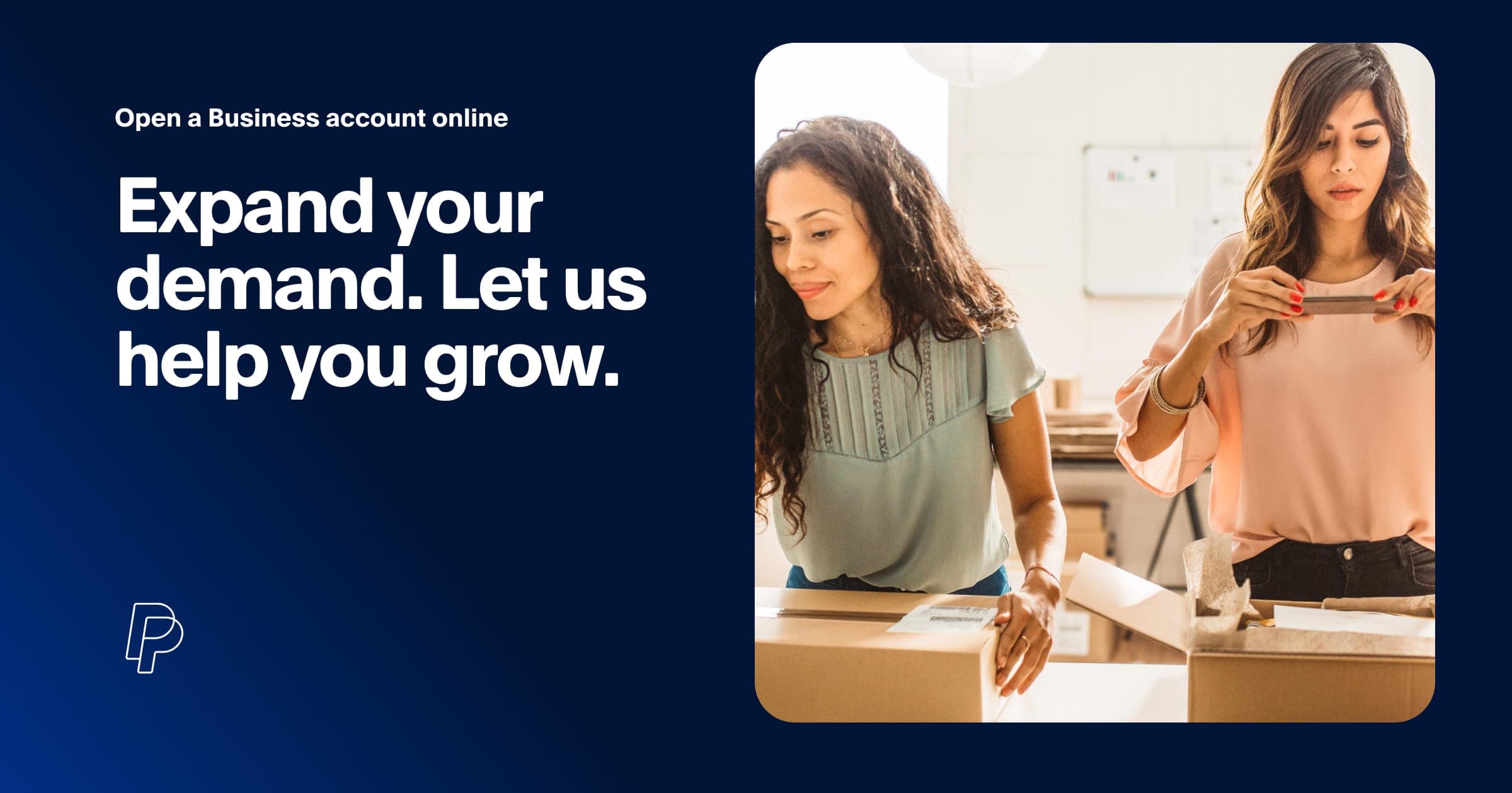 Open A Business Account Online Get Started Paypal Au