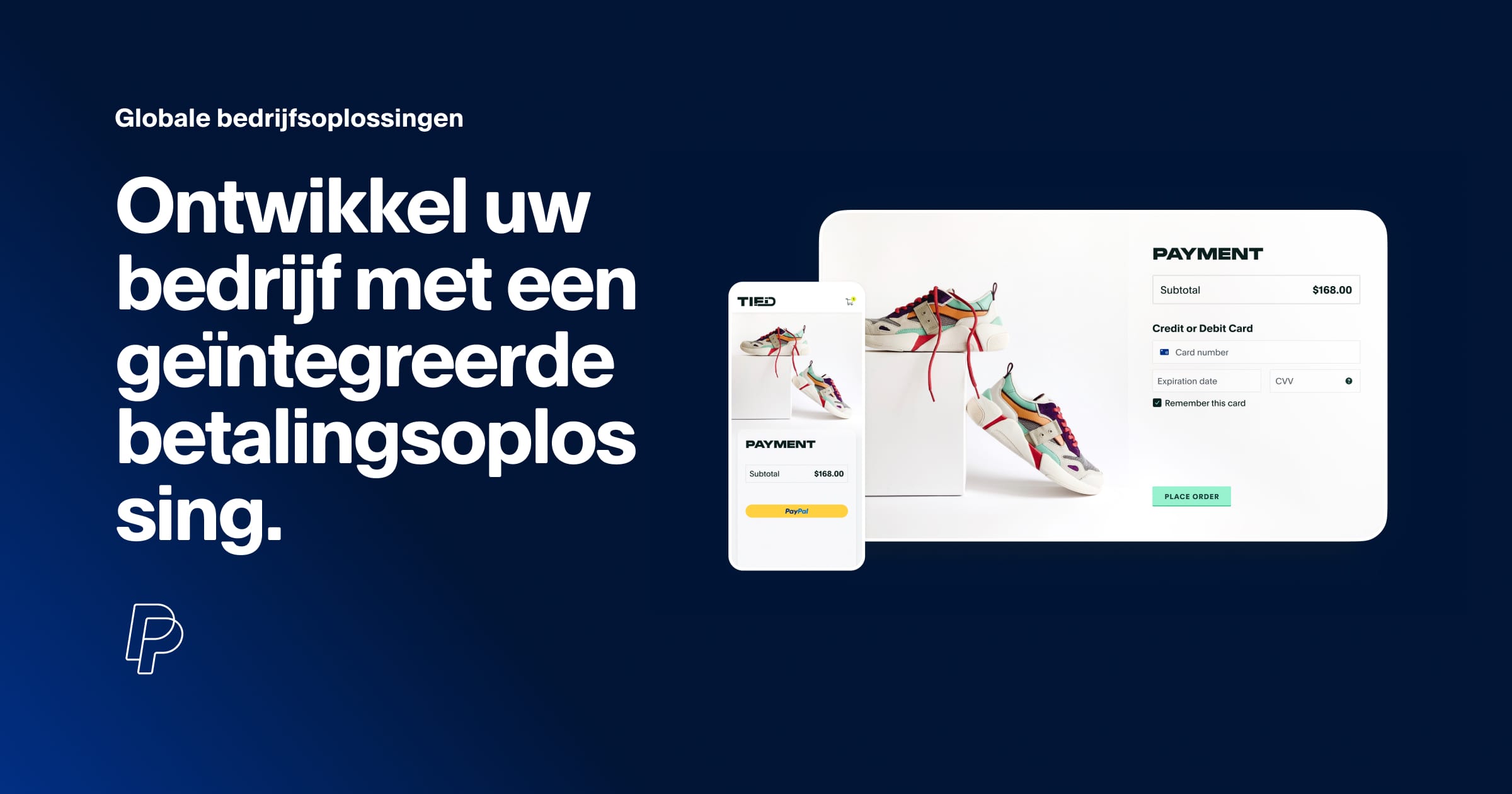 Wereldwijde bedrijfsoplossingen | PayPal NL