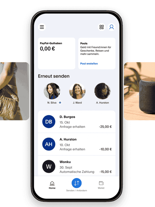 Digital Wallet | PayPal App | Zahlungsapp | PayPal DE