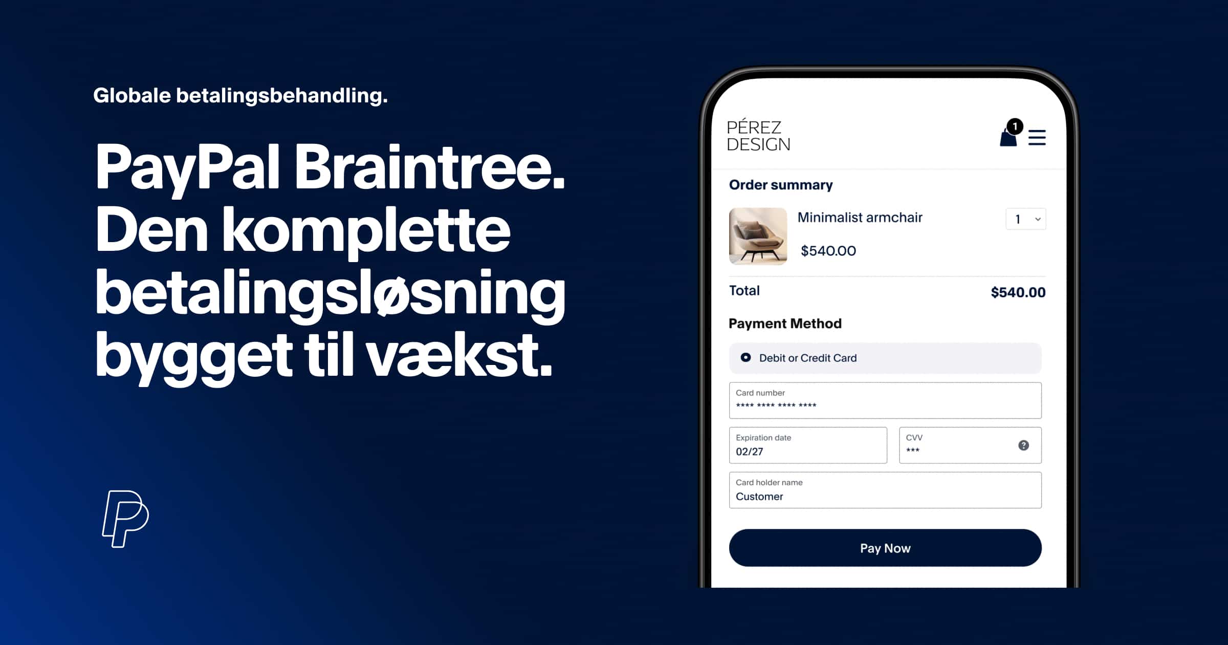 Global betalingsbehandler | Betalingspartner | PayPal DK