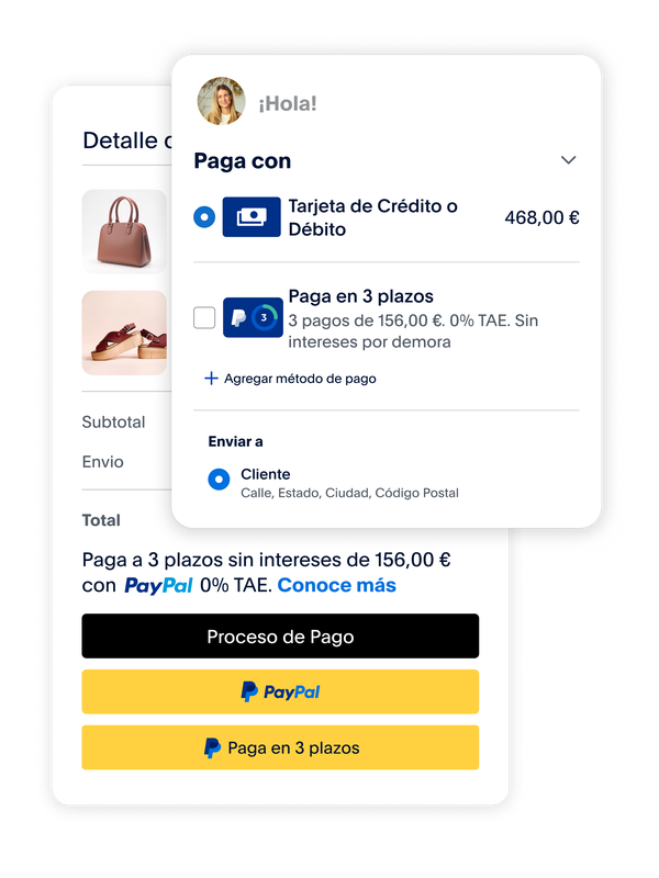 Opciones de pago con PayPal para empresas globales | PayPal ES