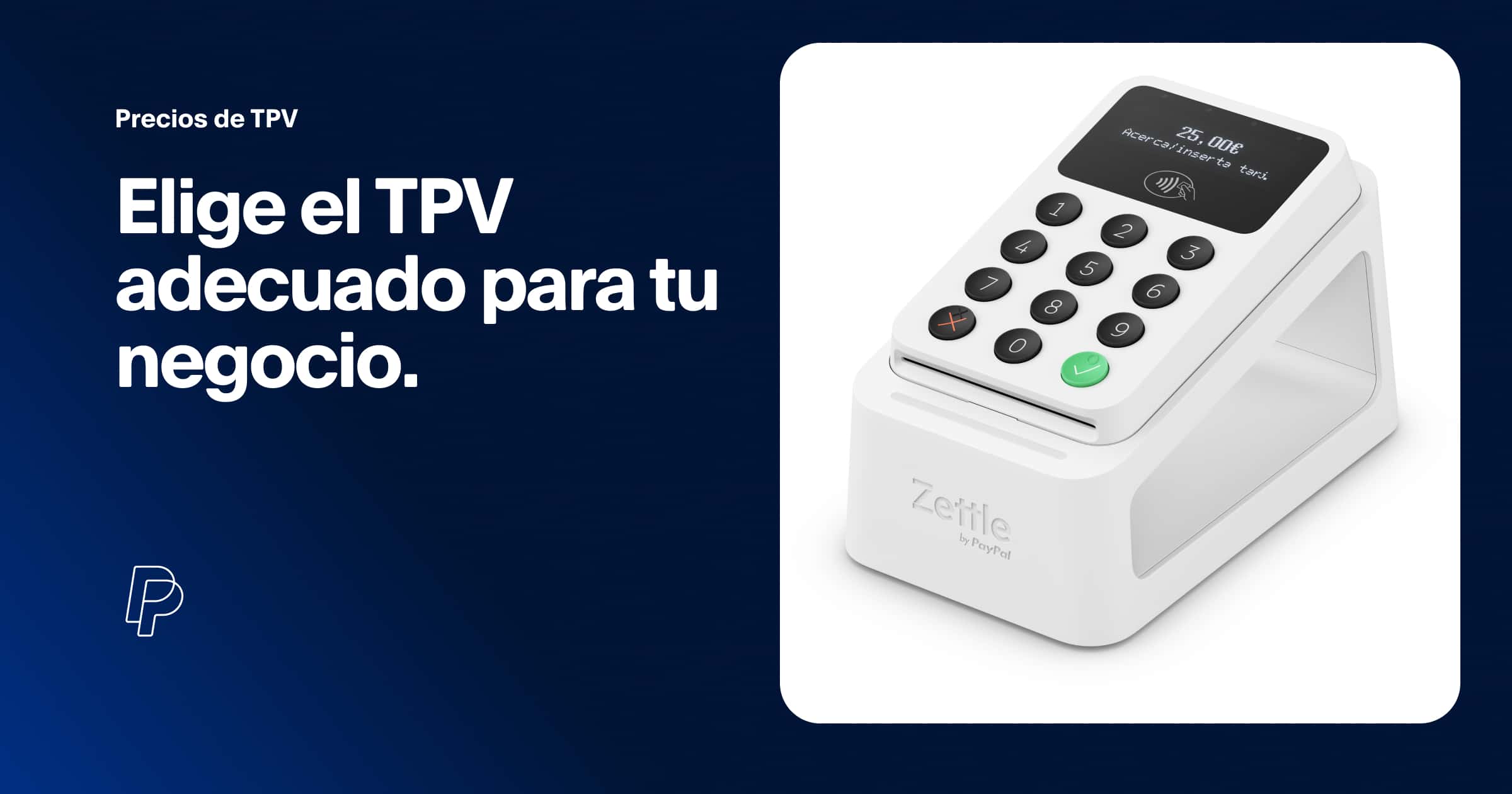 Precios de TPV | Precios y Tarifas del Punto de Venta | PayPal ES