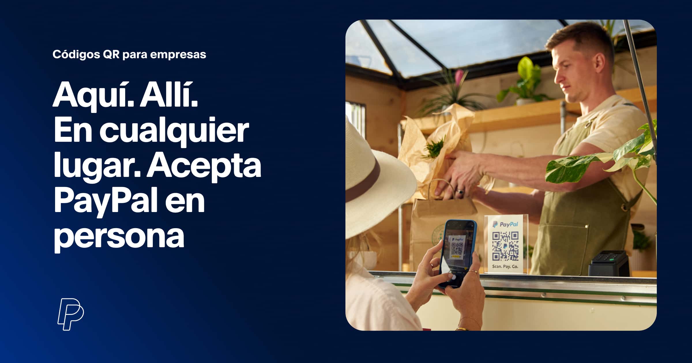 Códigos QR para Negocios | Acepta PayPal en Persona | PayPal ES