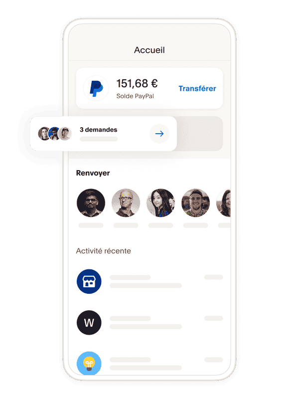 Compte PayPal particulier - Créer un compte | PayPal FR