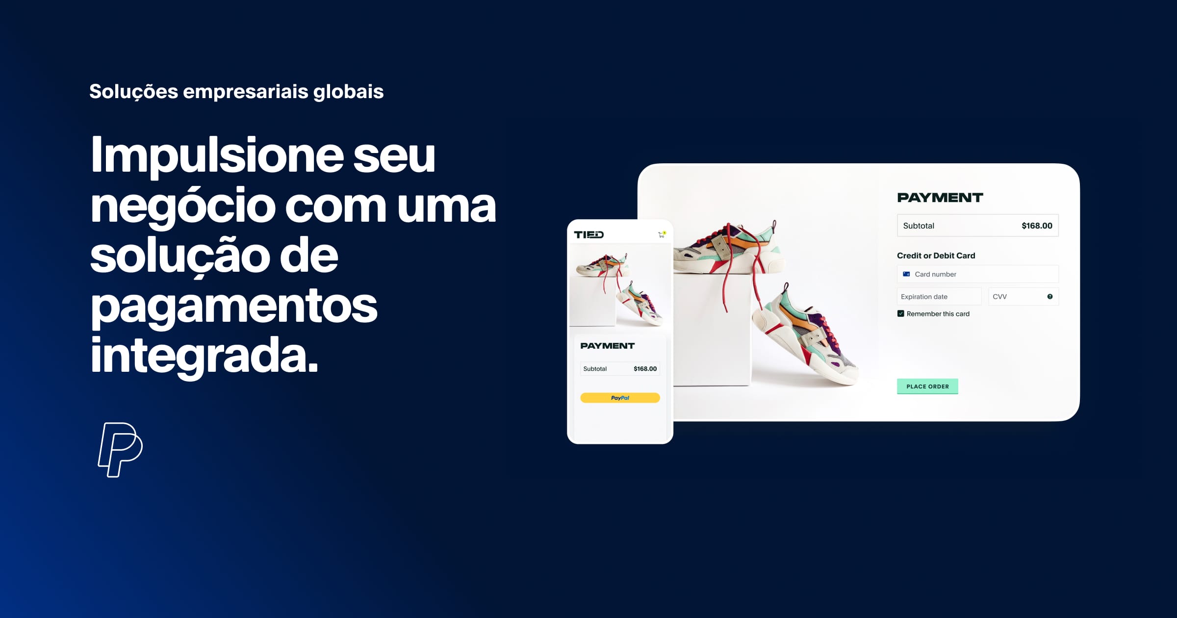 Soluções empresariais globais | PayPal PT
