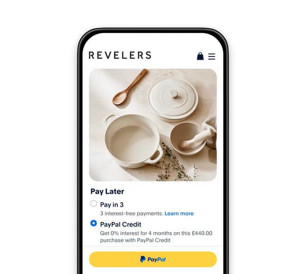 Offer Instalment Payments | Pay in 3 | PayPal UK