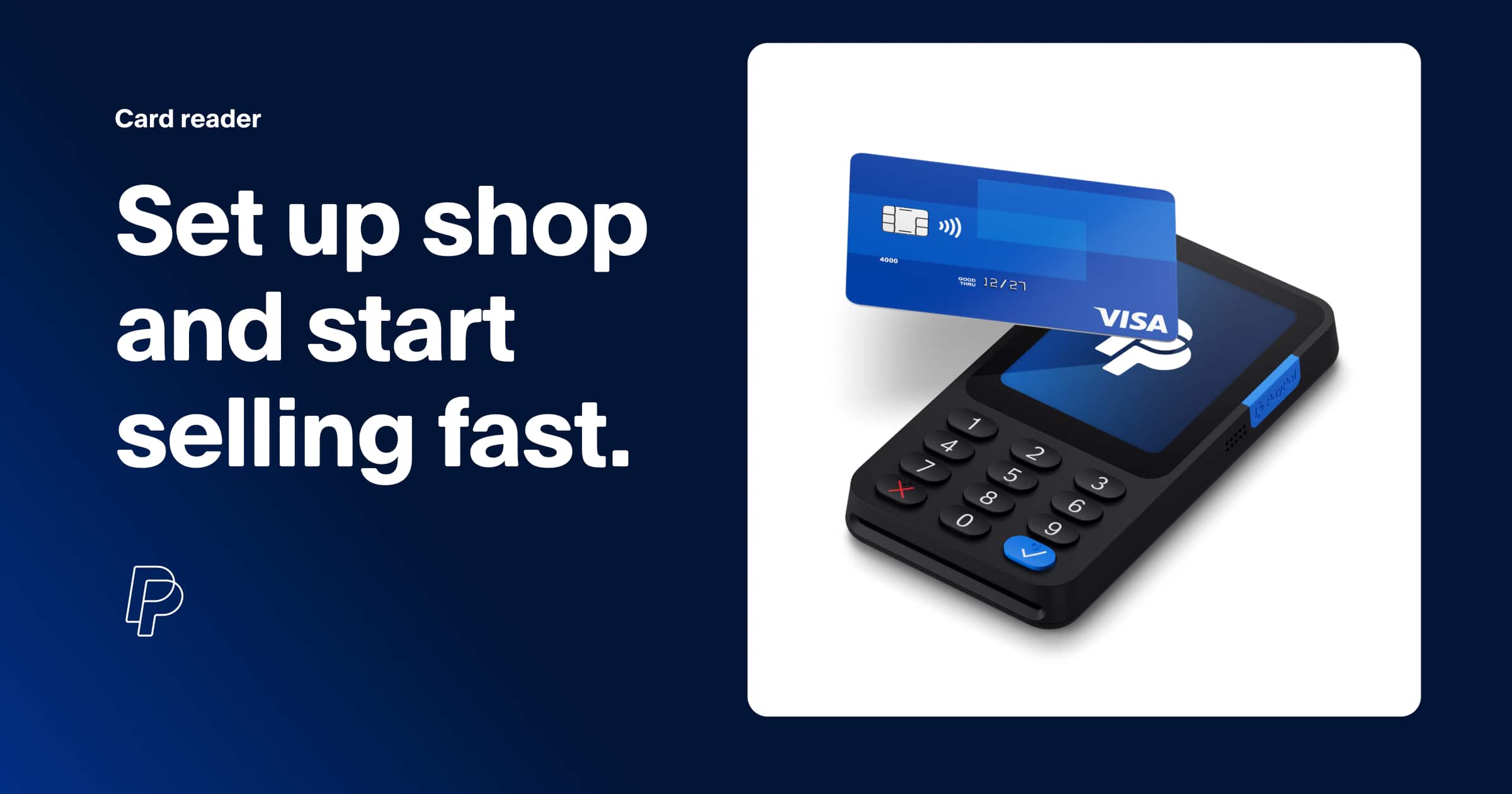 Card Reader | Debit and Credit Card Reader | PayPal UK