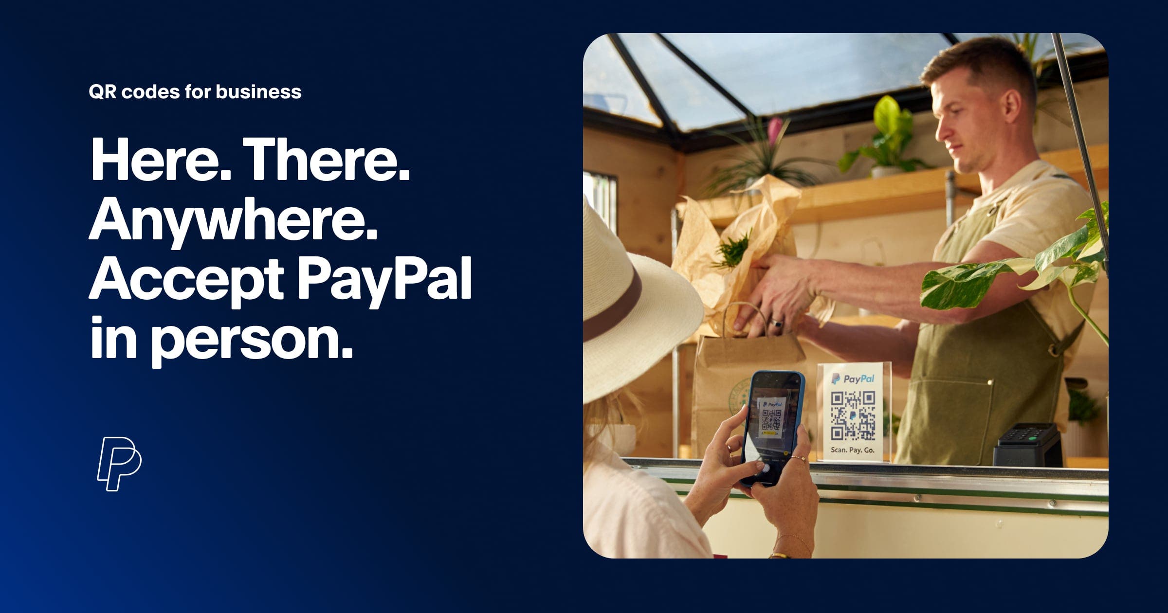 QR Codes for Business | Accept PayPal in Person | PayPal UK