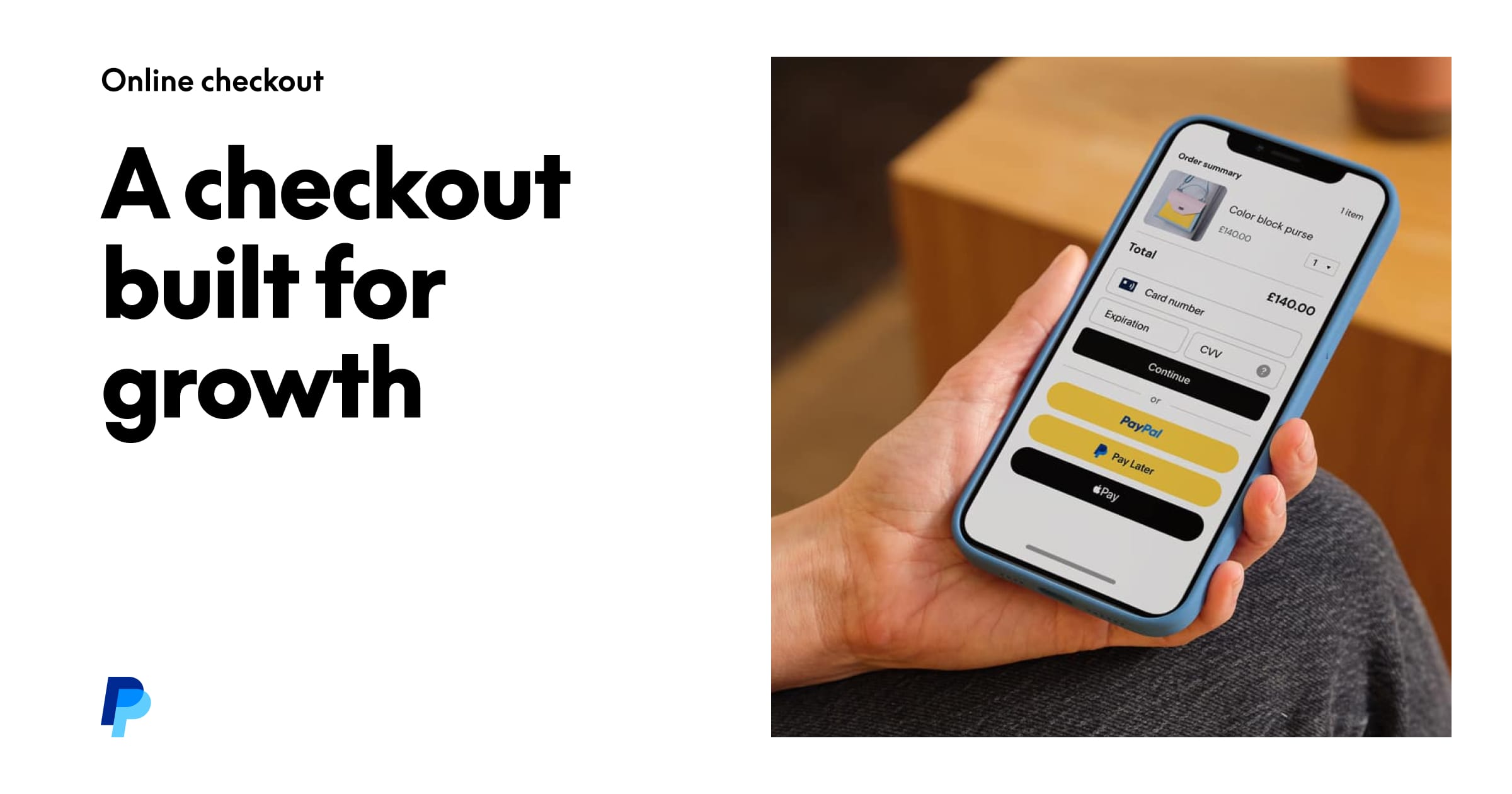 PayPal Checkout | Online Checkout Solutions | PayPal UK