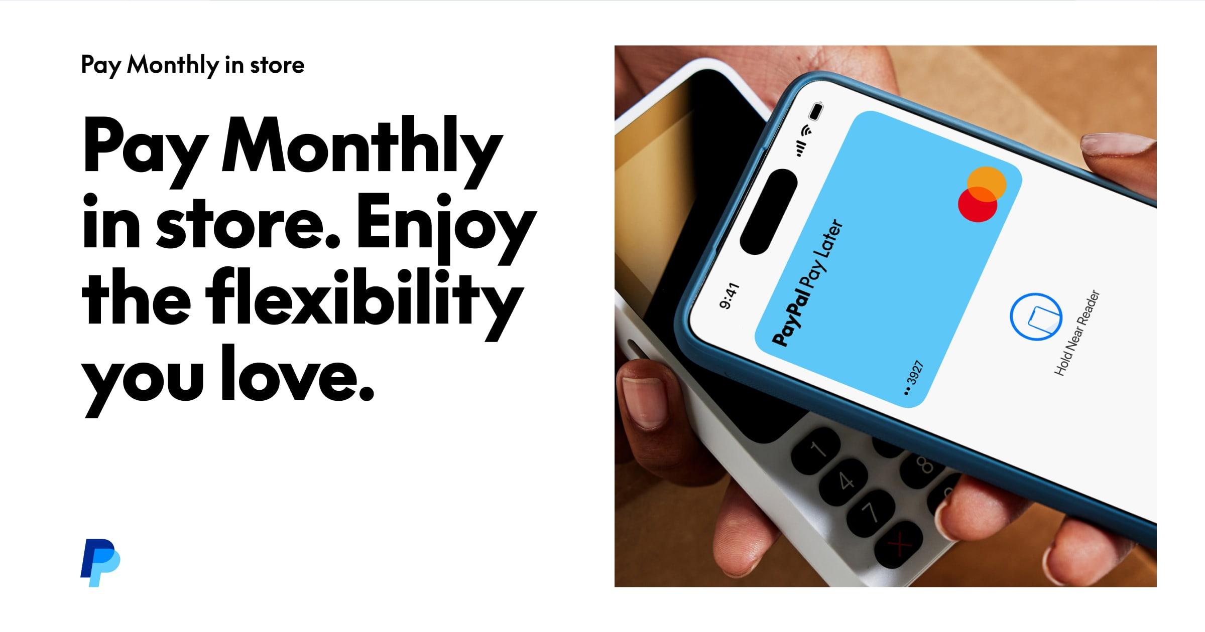 PayPal Pay Later in Store | PayPal US