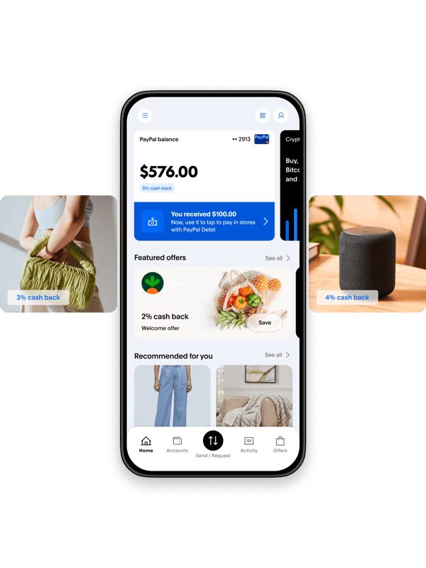 Digital Wallet | Mobile, Crypto & E-Wallet | PayPal US