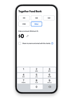 donations through paypal