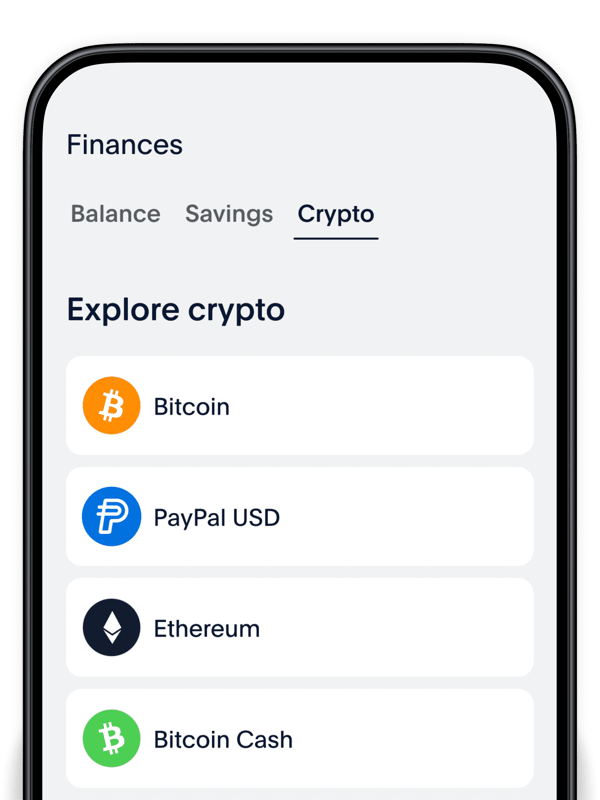 Buy and Sell Cryptocurrency | Hold Cryptocurrency | PayPal US