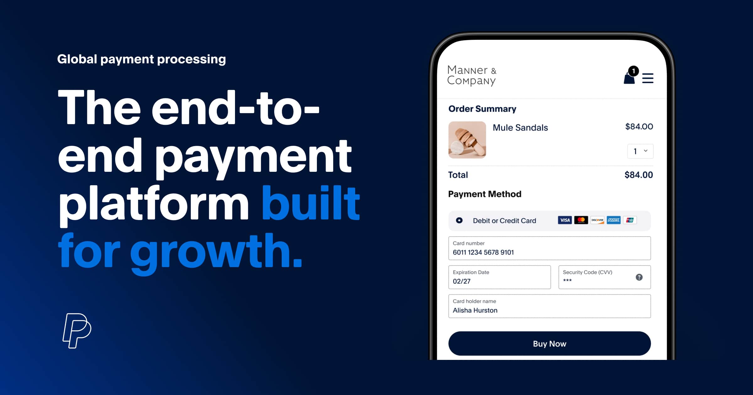 Global Payment Processing | Integrated Solutions | PayPal US