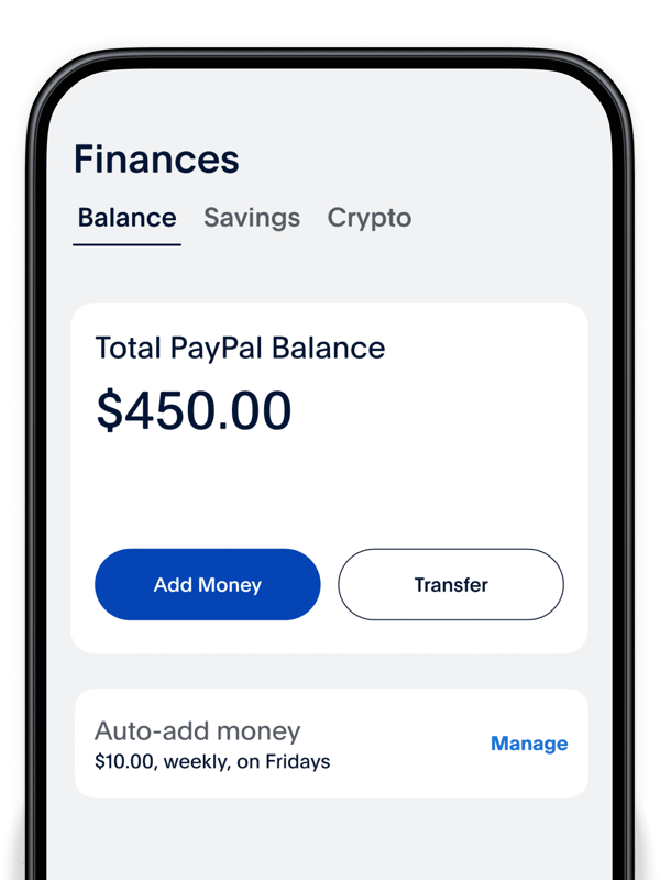 Manage Your Money | Organize your Finances | PayPal US