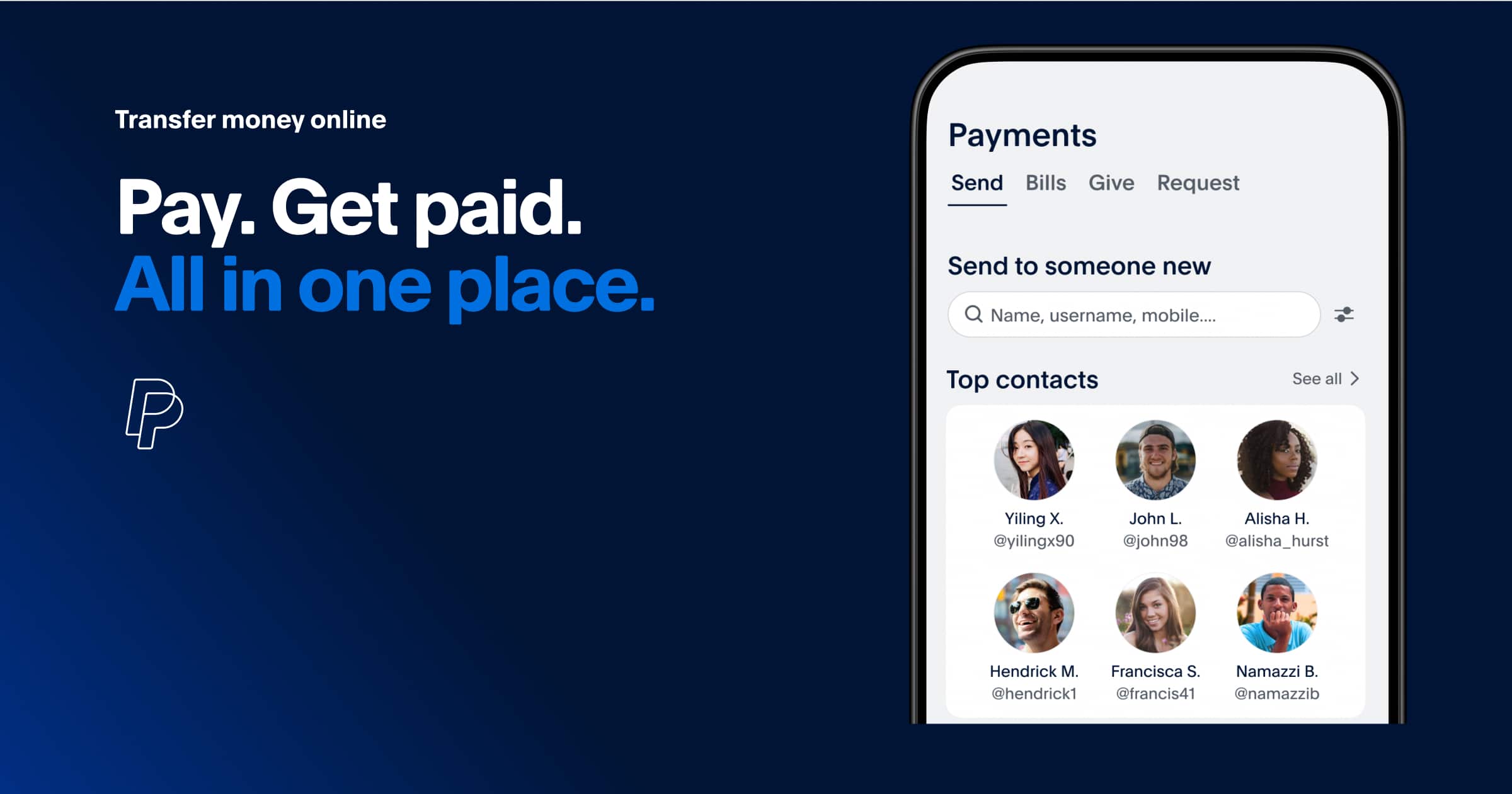 Send and Receive Money | Transfer Money Online | PayPal US