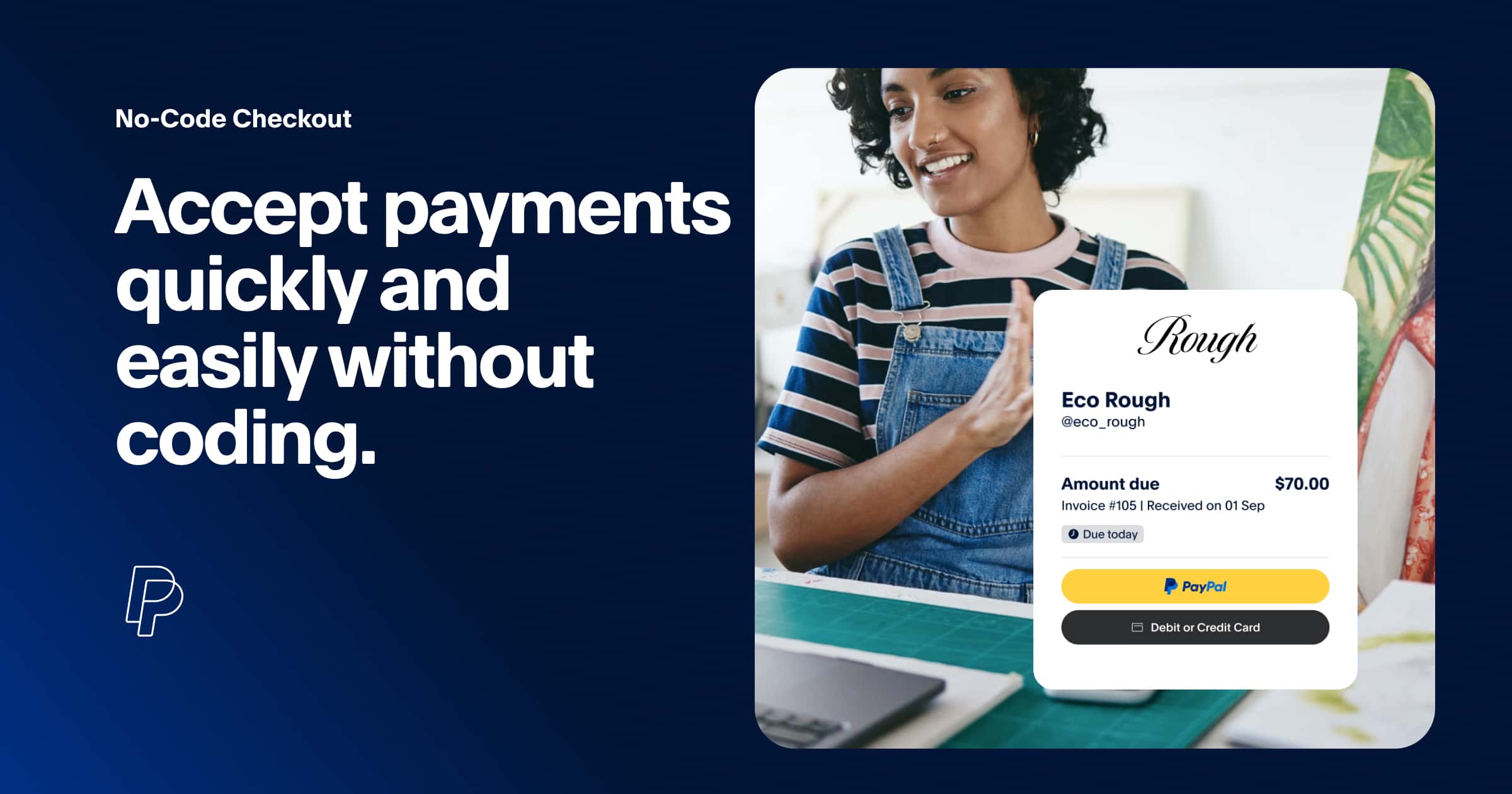 No-Code Checkout | PayPal ZA