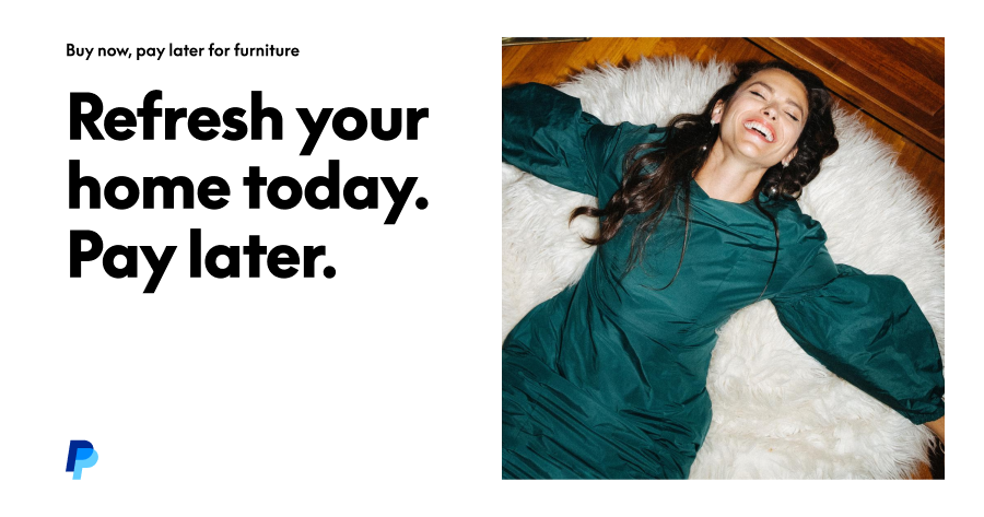 Buy Now Pay Later on Furniture | PayPal US