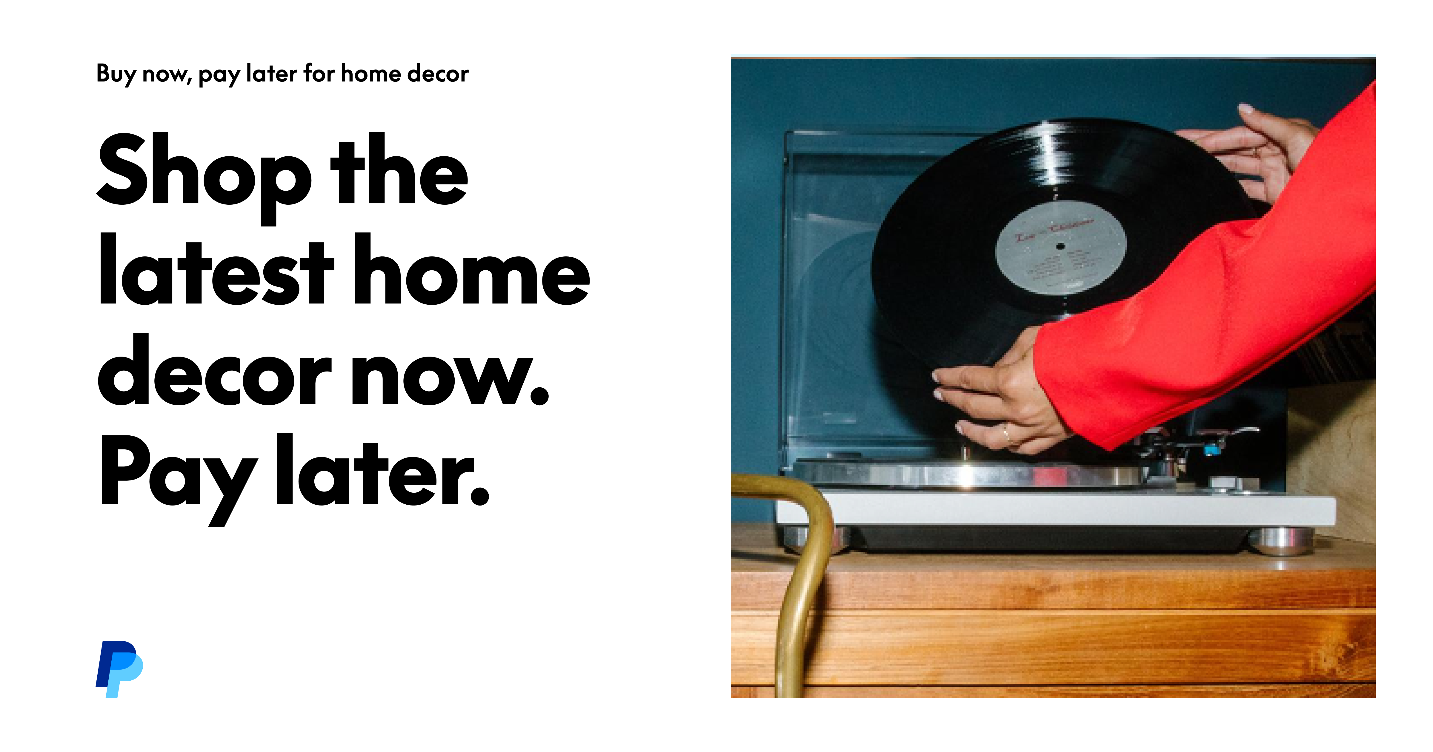 Buy Now Pay Later on Home Decor | PayPal US