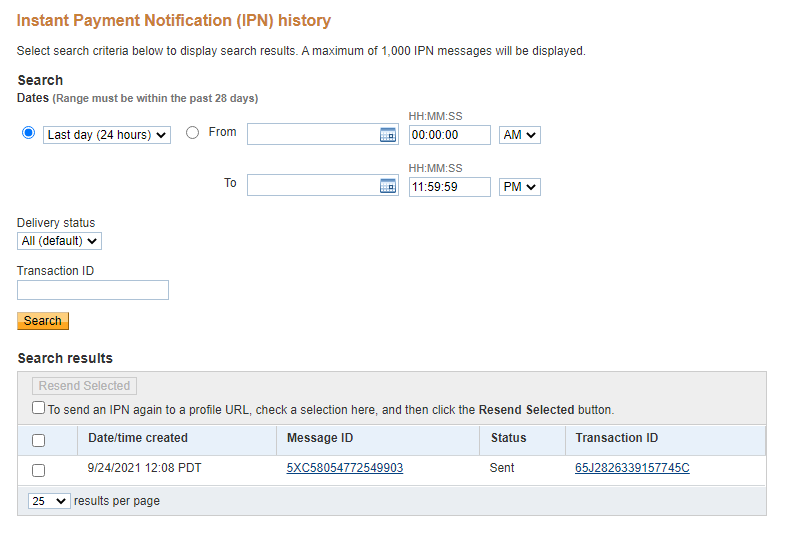 IPN operations/history