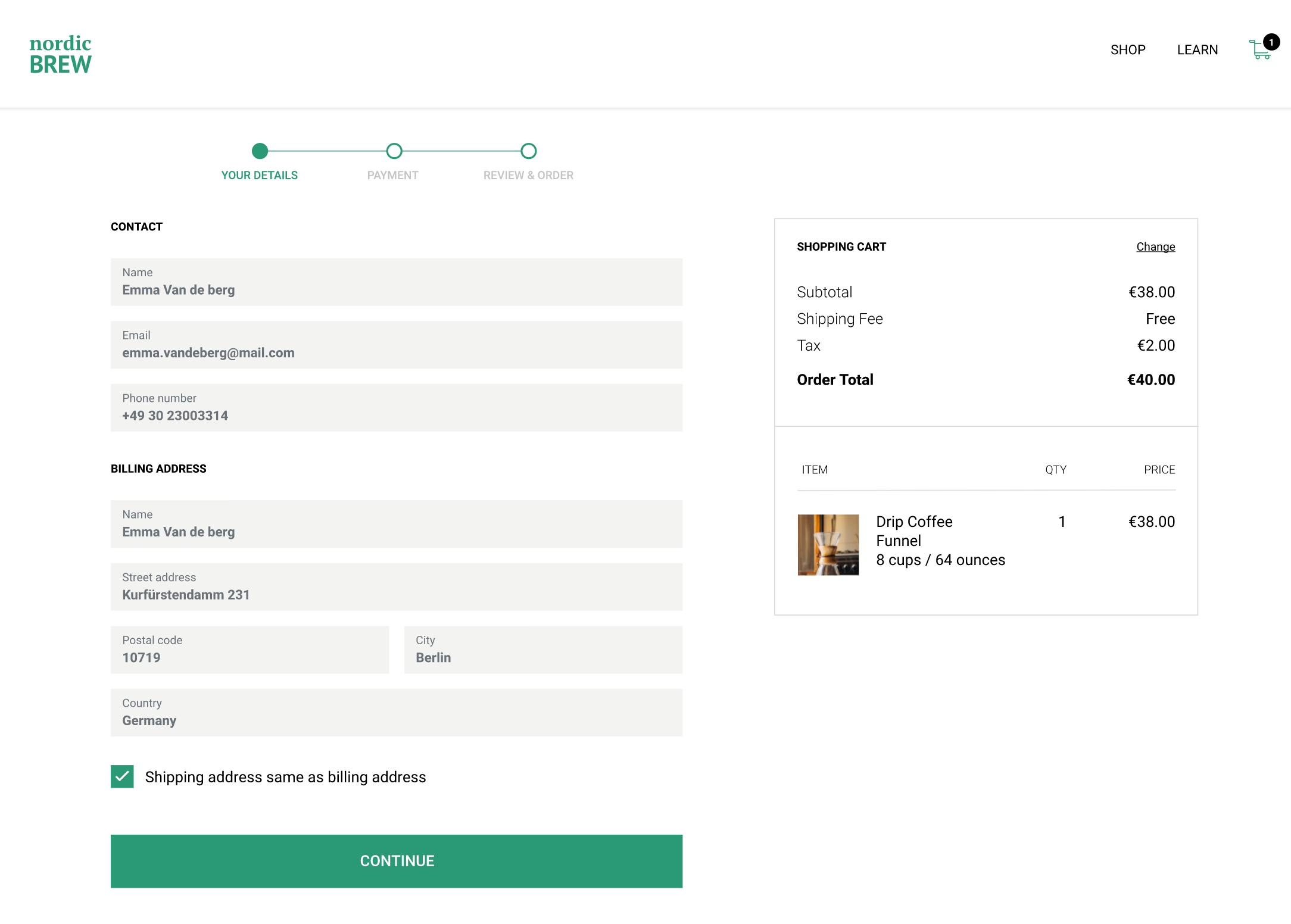 Pay upon Invoice with Ratepay