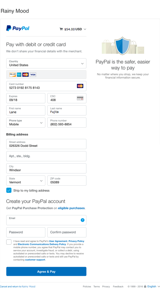 Buy Now: checkout experience