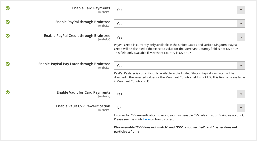 Enable Pay Later messaging on Gene Commerce for Magento (Braintree)