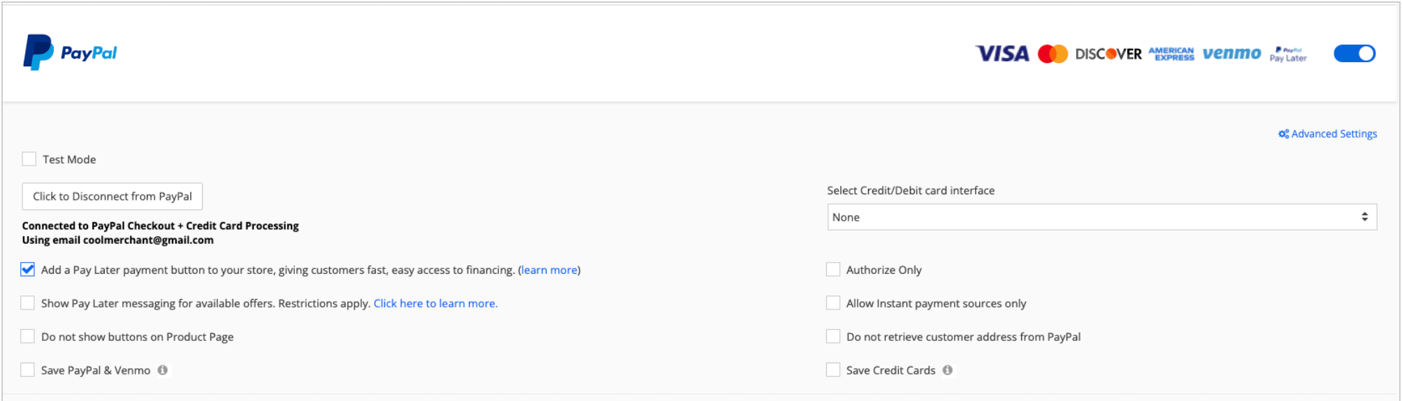 PayPal Developer Upgrade Hub
